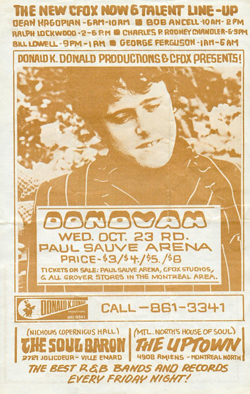 Marc Denis' 1470 CFOX Montreal Radio Archive