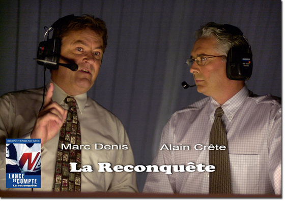 Marc Denis, analyste dans la télésérie Lance et Compte, La Reconquête ...